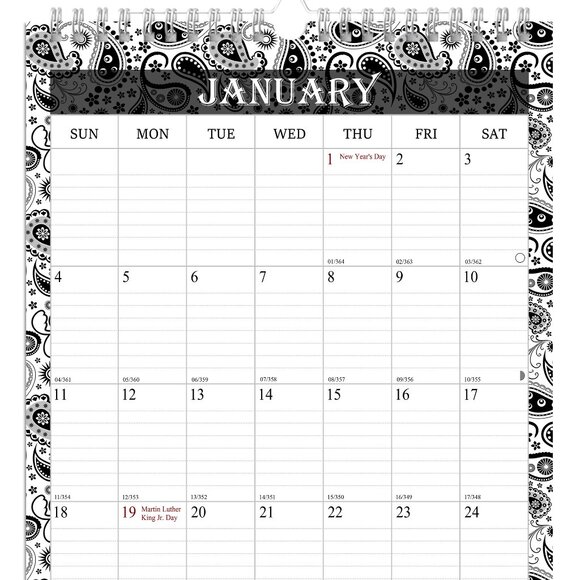 Pelican Industrial | Office | 226 Wall Calendar Spiralbound Twinwire ...